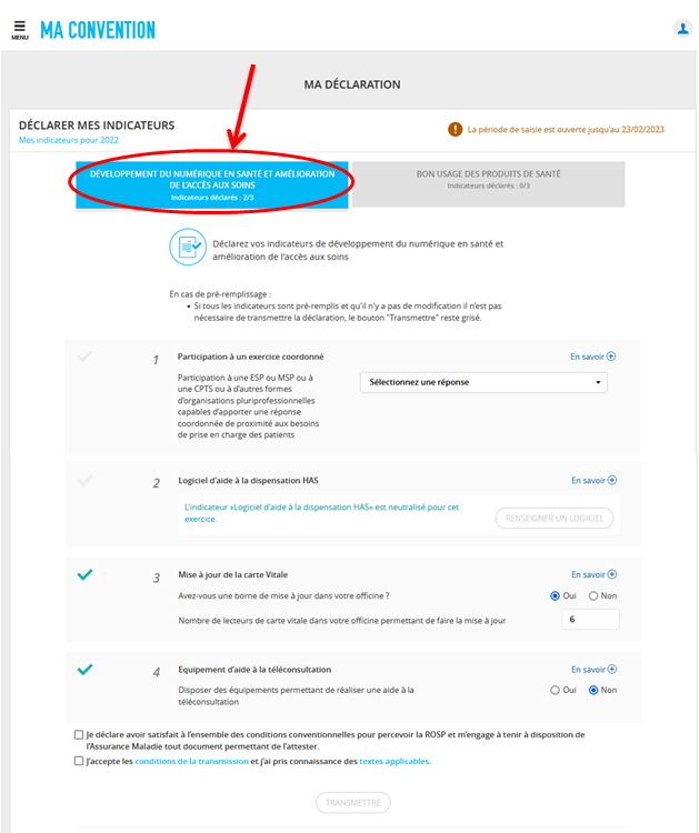 ROSP Numérique en santé et Accès aux soins - Pharmaprat